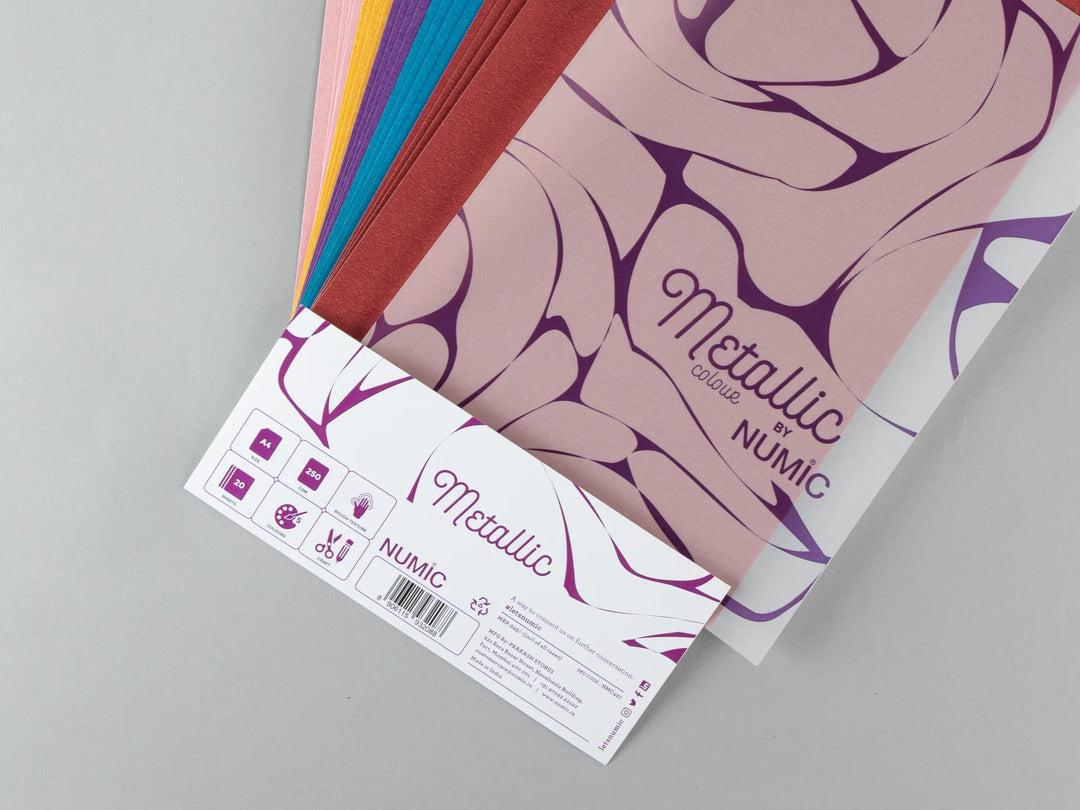 Metallic Color A4 Packets – Numic