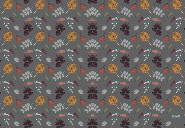 Wrapping Paper Grey Rhyme – Numic