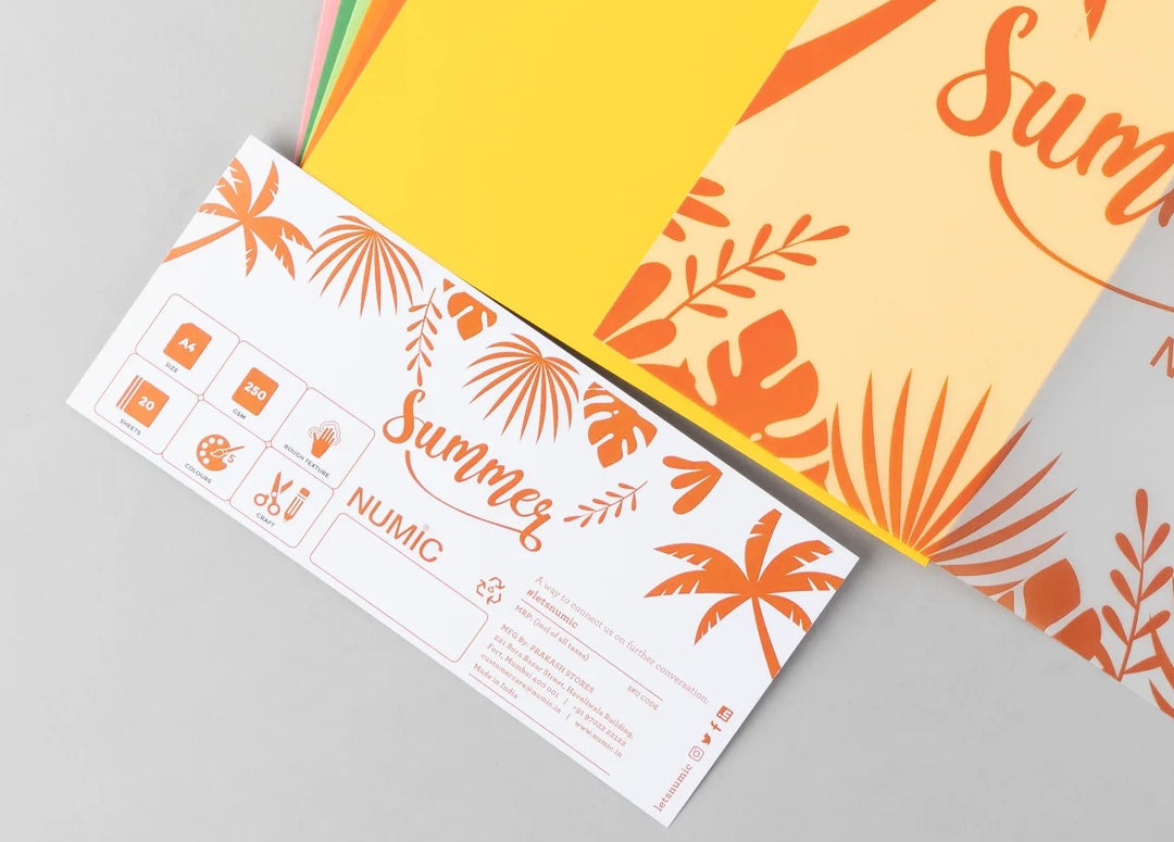 Summer A4 Packets – Numic